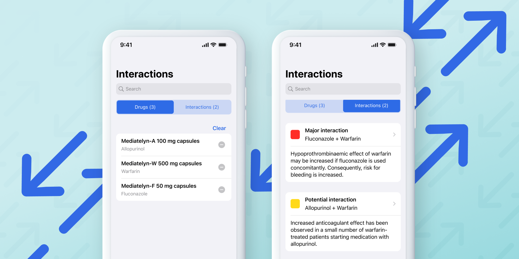Drug Interaction Checker & Resolver, review drugs and resolve interactions